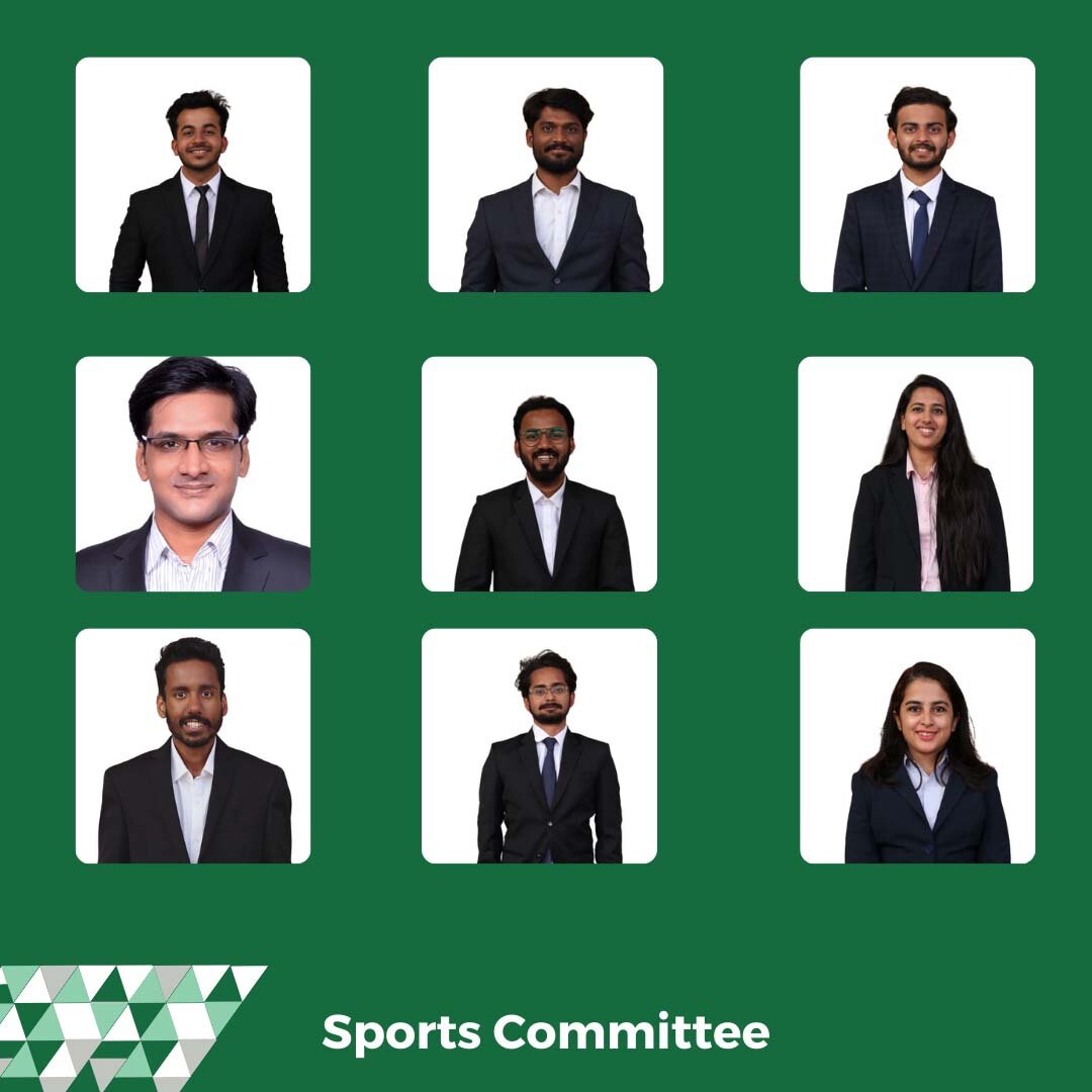 Student Committees PGP Sports Committee - IIM